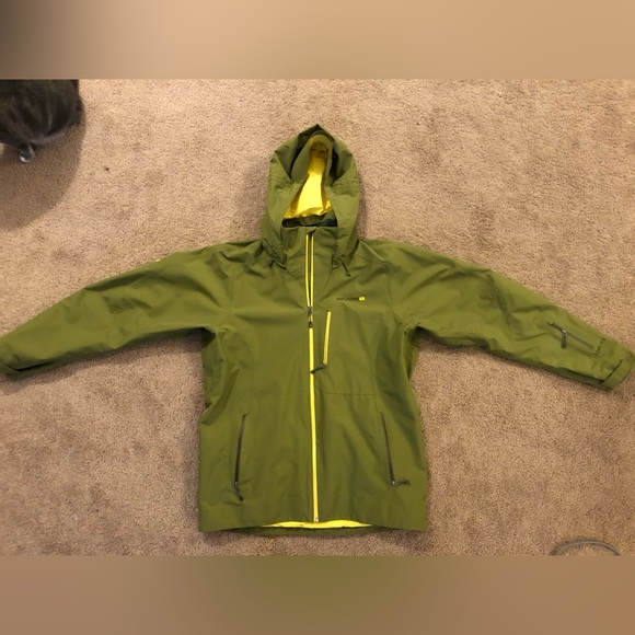 Patagonia | Jackets & Coats | Mens M Patagonia Outer Shell Jacket Lime ...